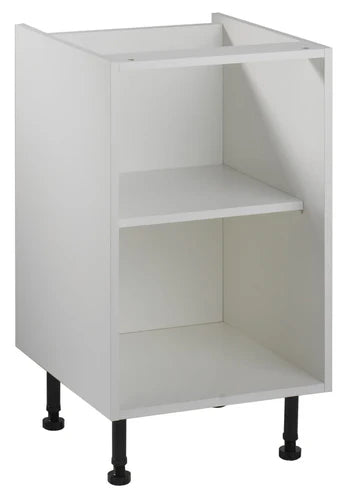 Kitchen Base Unit Pure White Flat Panel 18" Full Door Base Cabinet ...